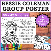 Our History - Bessie Coleman PNG File Only - Etsy