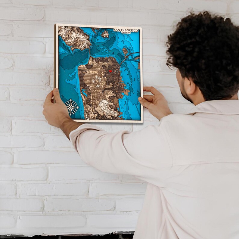 Where It All Began Map First Date - Etsy
