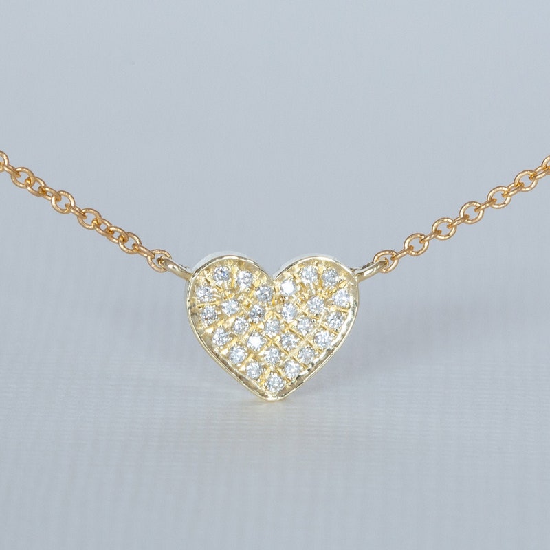 Heart Necklace - Etsy