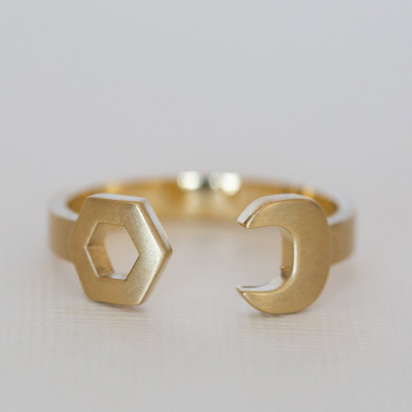 Wrench Ring - Etsy