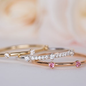 Wedding Stack, Wedding Ring Stack, Wedding Stacking Ring, Wedding Band ...