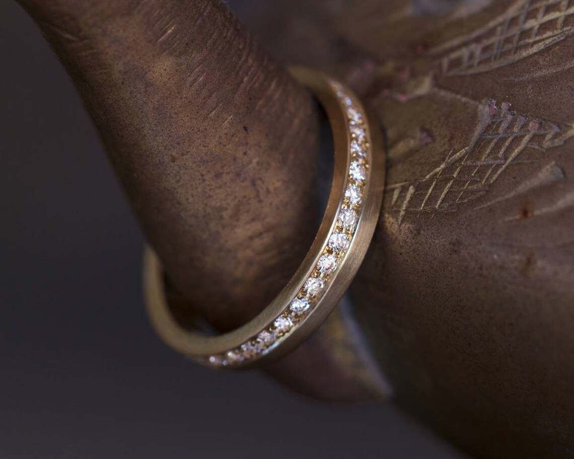 Modern Wedding Ring Minimalist Wedding Ring Minimalist - Etsy