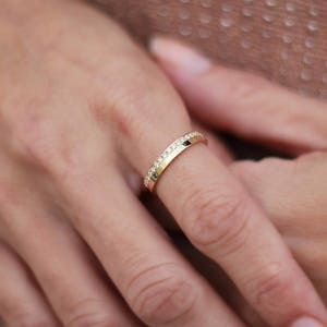 Modern Wedding Ring, Minimalist Wedding Ring, Minimalist Wedding Band ...