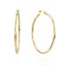 Dainty 14K Gold Hoops, Solid Gold Hoops, Thin Gold Hoops, Big Gold ...