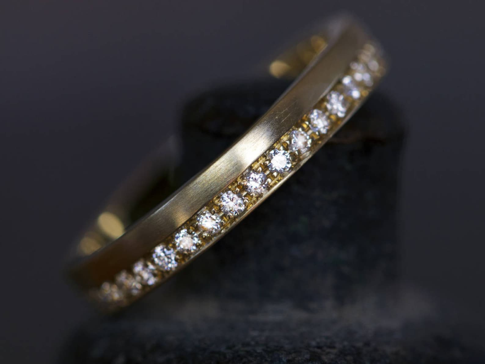 Diamond Eternity Ring Unique Eternity Ring Stackable Diamond | Etsy