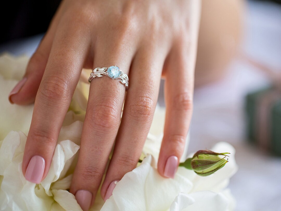 Alternative Engagement Ring, Alternative Wedding Ring, Boho Engagement ...