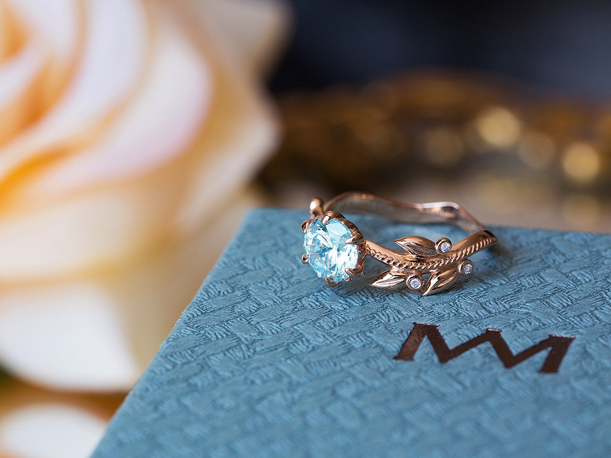 Alternative Engagement Ring Alternative Wedding Ring Boho | Etsy