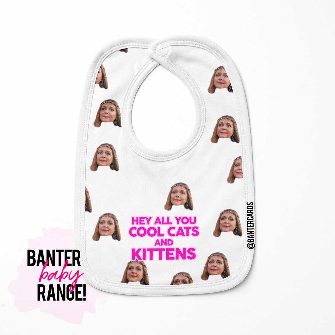 Hey All You Cool Cats and Kittenscarol Baskinbaby Bibbaby - Etsy