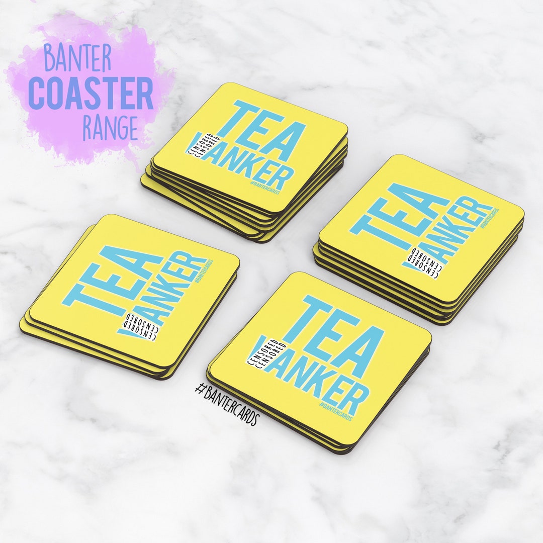 Tea Wker,funny Coaster,funny Gifts,banter Cards,banter Gifts,birthday ...