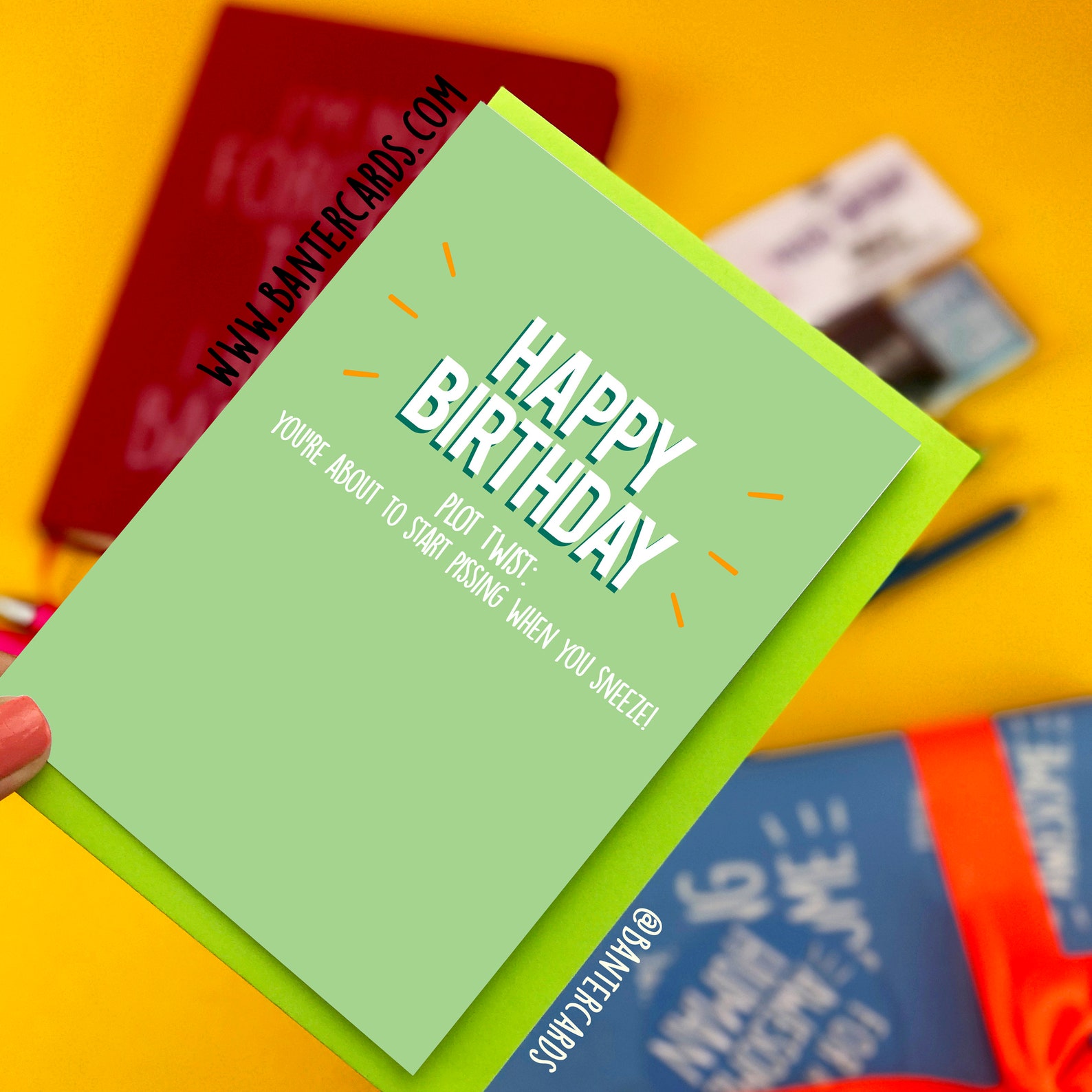 Happy Birthday Plot Twist: You're About to Start Pssing - Etsy