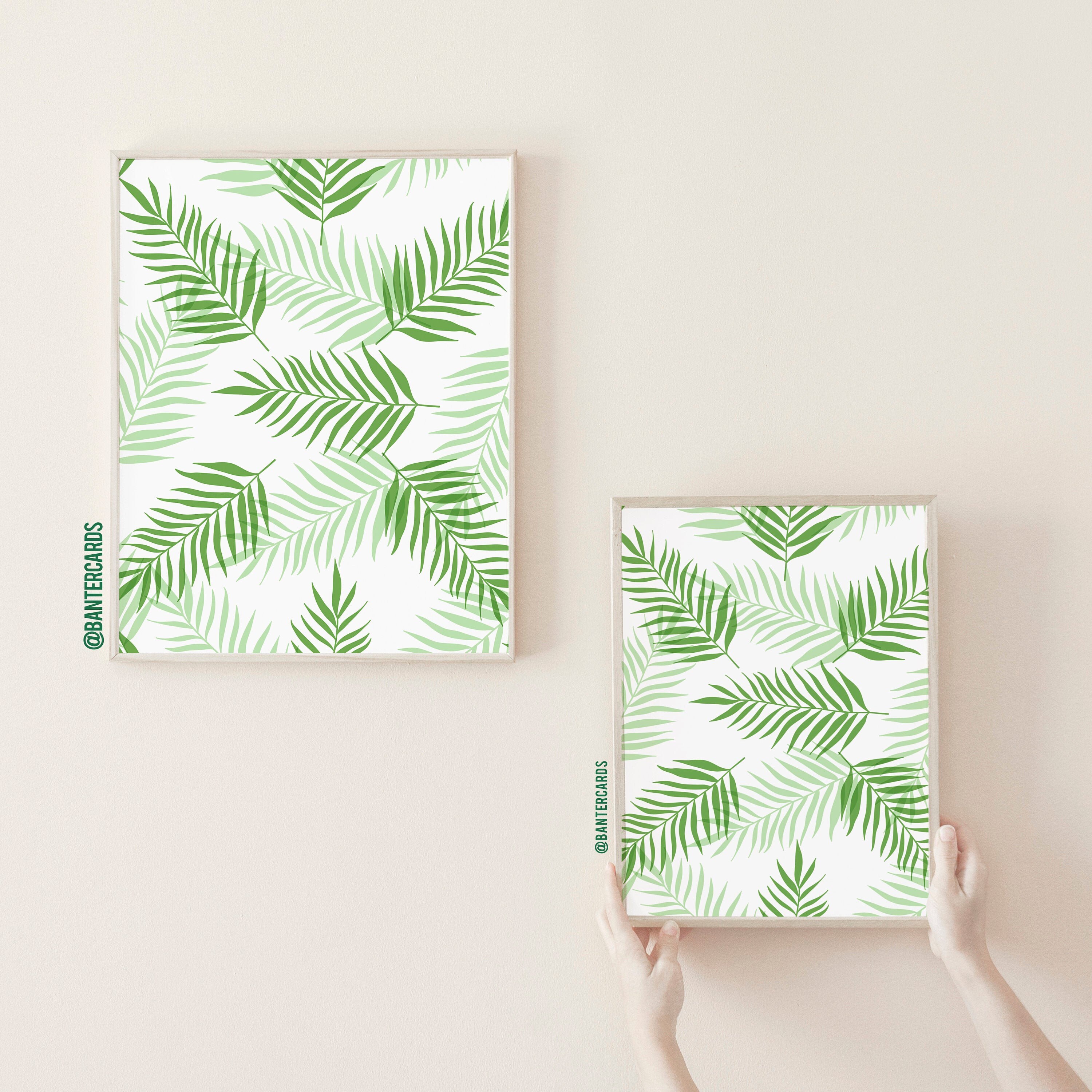 Leaf A4 Printbedroom printliving room printplantstropical | Etsy