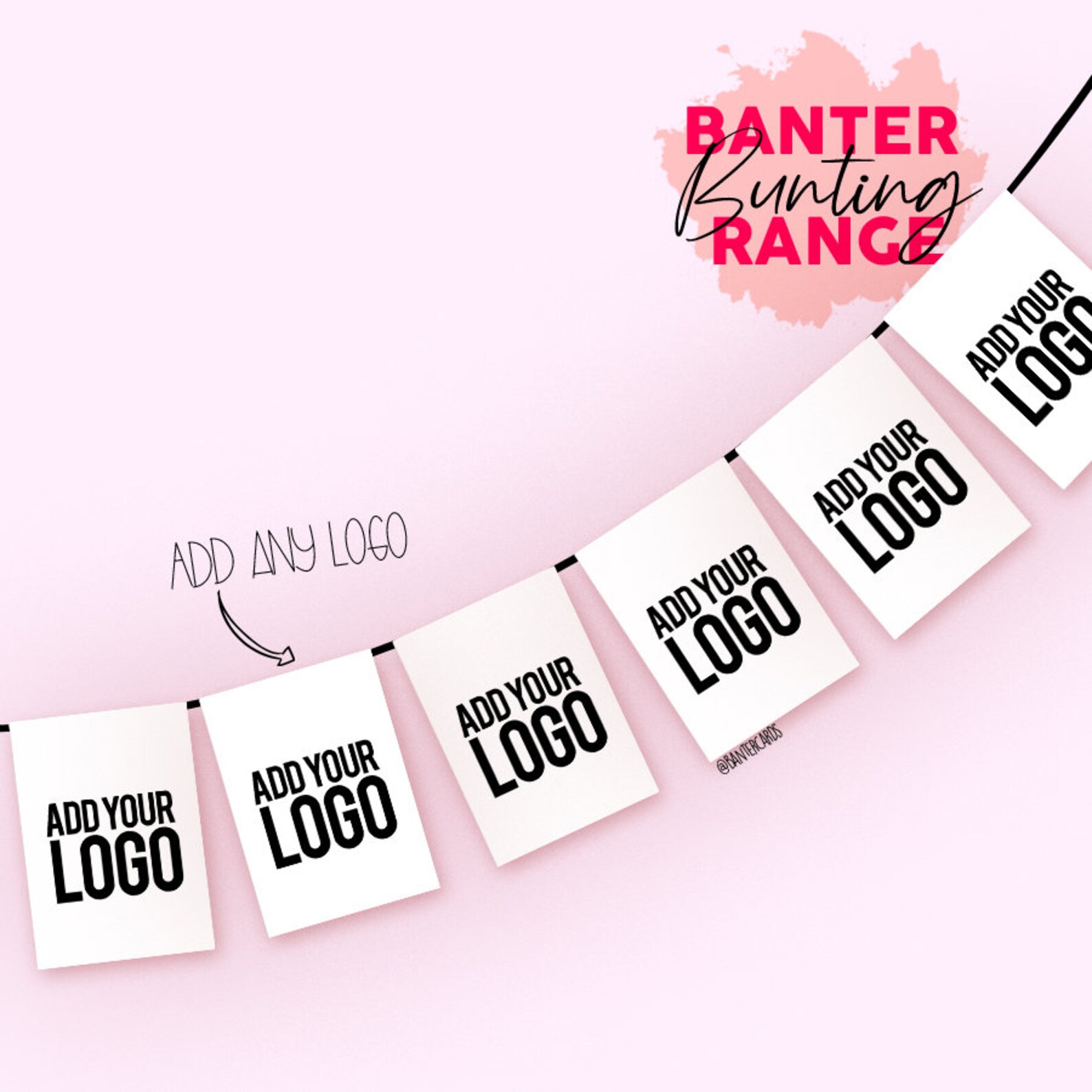 Add Any Logo Bannerbuntingcustom Bannercustom | Etsy