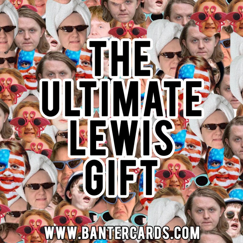 Ultimate Lewis Gift Boxlewis Capaldilewis Capaltreelewis - Etsy