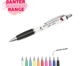 Queen Elizabeth Pen - Etsy