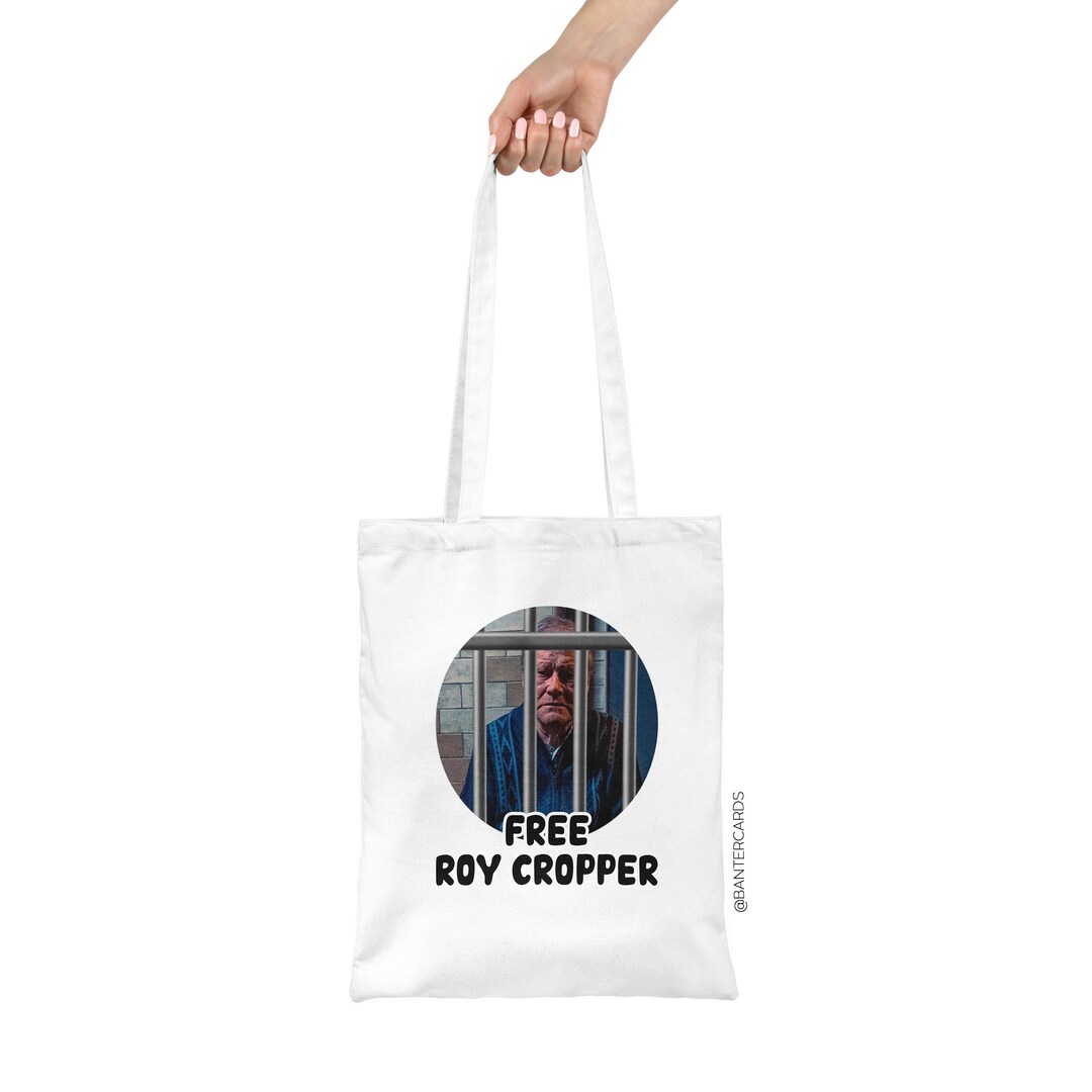 Free Roy Cropper Tote,funny Tote Bag,coronation Street,roy,corrie,funny ...