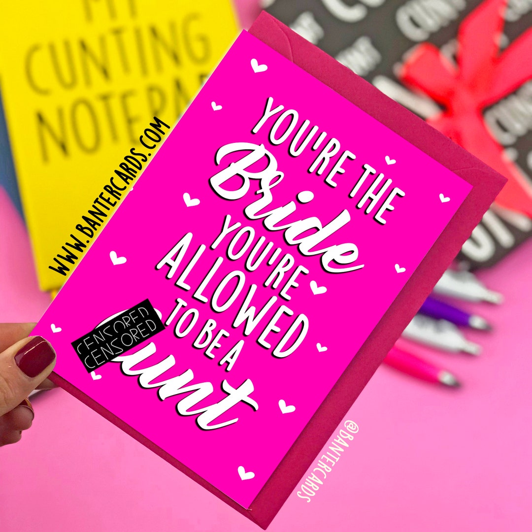 You're the Bride You're Allowed to Be A CT Pink - Etsy