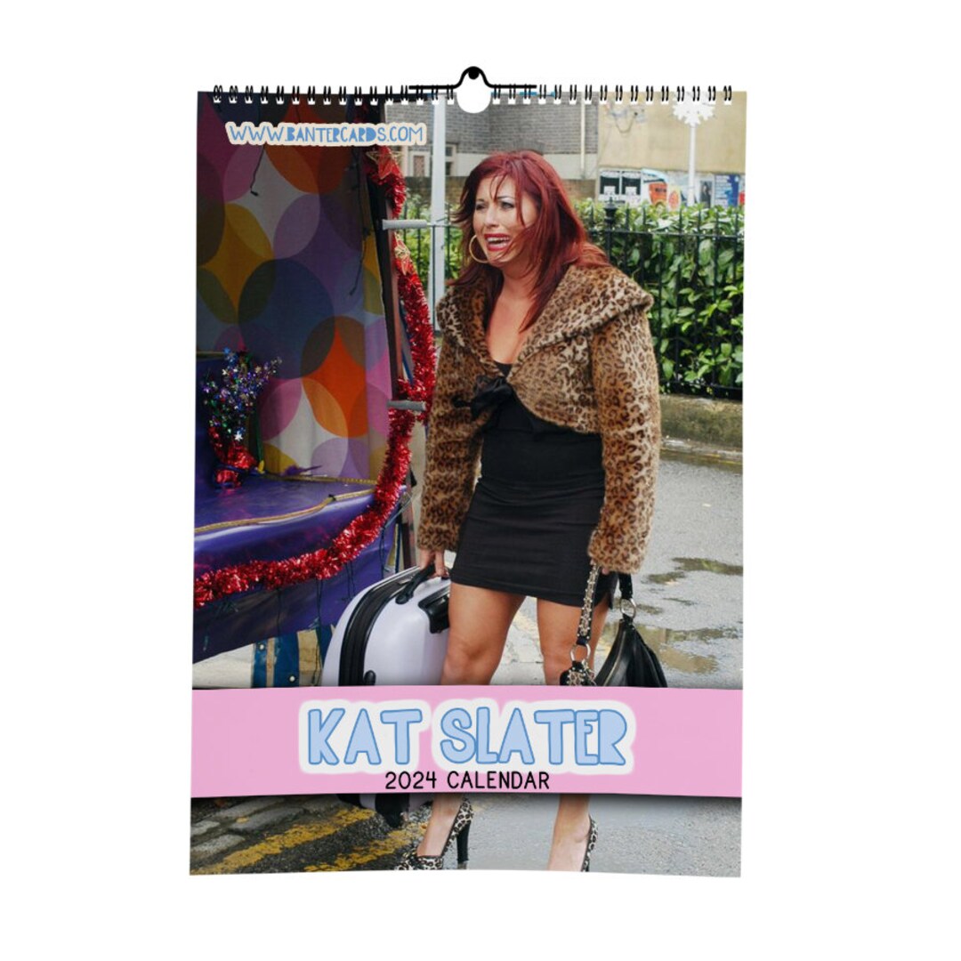 Kat Slater Calendar,2024 Calendar,2024 Planner,funny Calendar, Banter ...