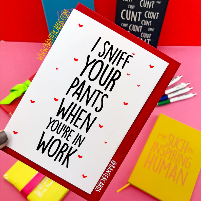 I Sniff Your Pants When You're in Work Hearts FB Funny - Etsy