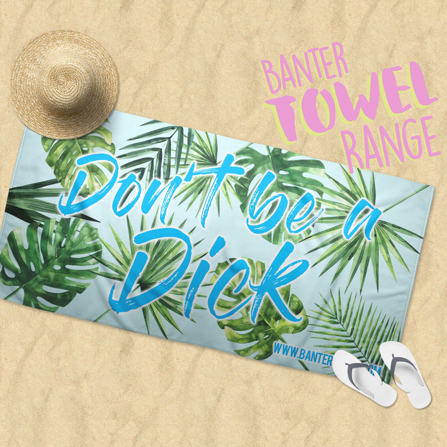 Don't Be A Dk Beach Towel Towel Holiday Banter Cards | Etsy