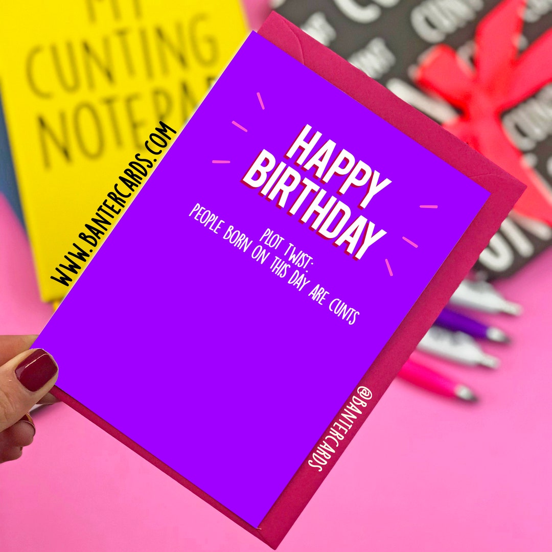 Happy Birthday Plot Twist: People Born on This Day Are Cts Solid Purple ...