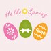 Easter Bunny SVG File, Hello Spring Digital Template, Happy Easter Svg ...