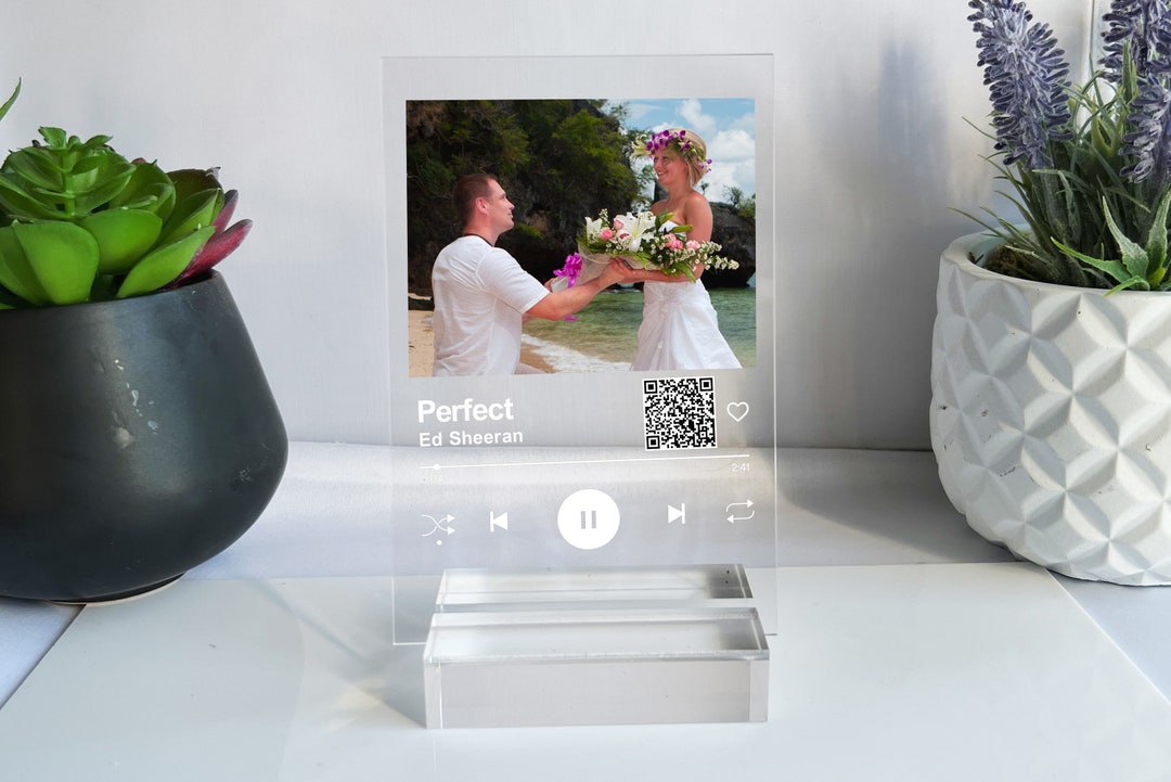 Custom Music Plaque Album Cover Personalized Anniversary - Etsy