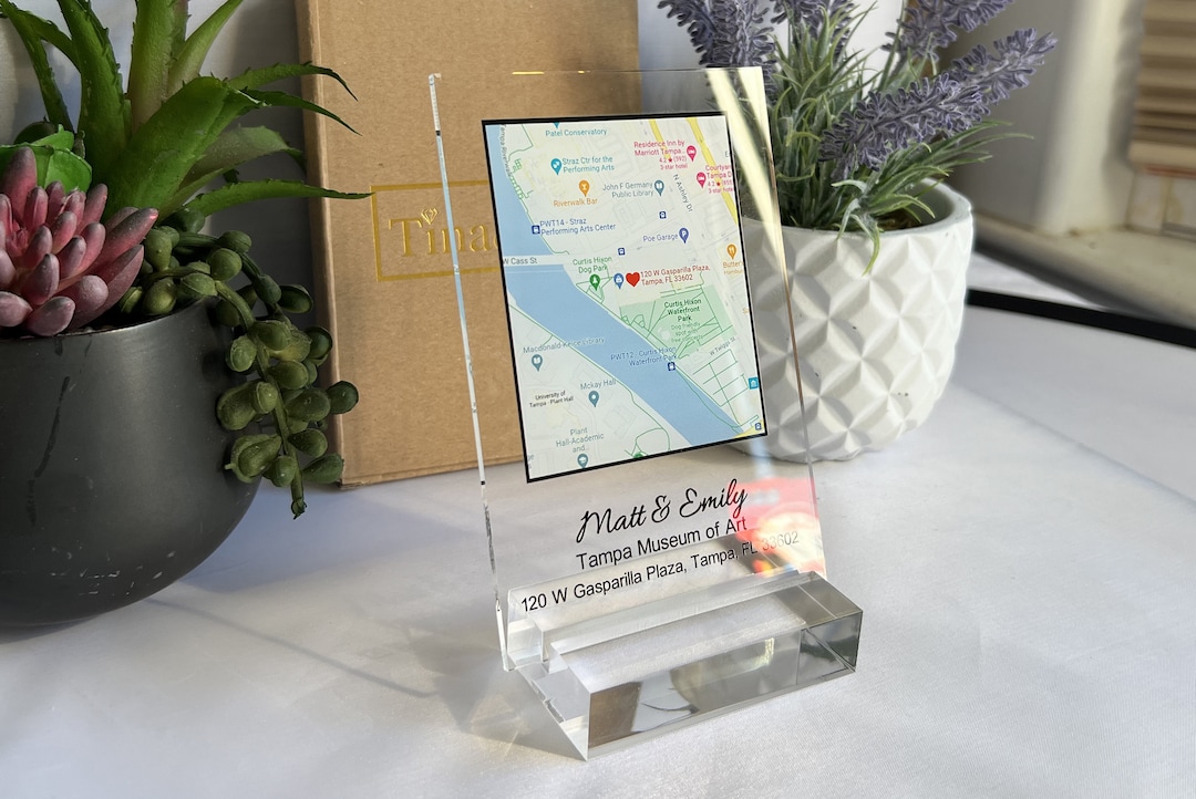 Where It All Began Print, Our First Date Print With Map Pin , Wedding ...