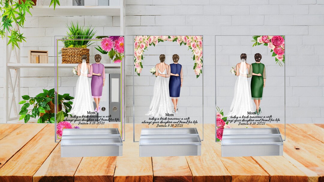 Custom Mother of the Bride Gift, Customized Wedding Print, Mother of ...