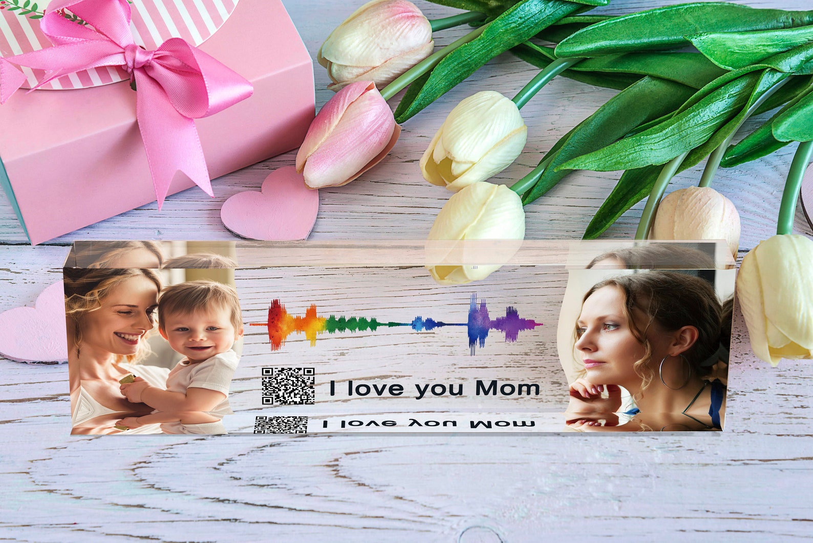 Mother Day's Gift Sound Gifts Sound Wave Art Custom Sound - Etsy