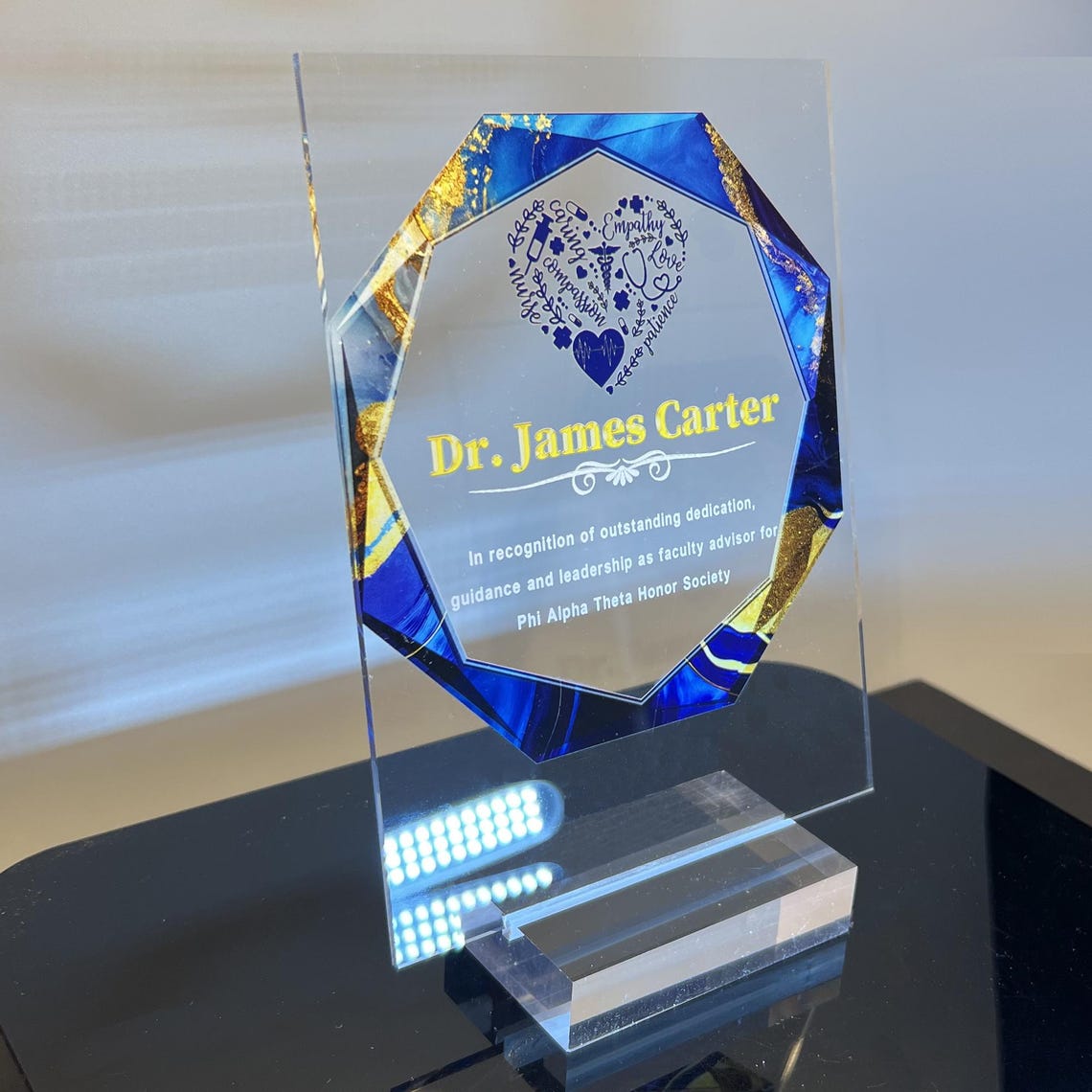 Custom Employee Award, Retirement Appreciation, for Manager, Staff ...