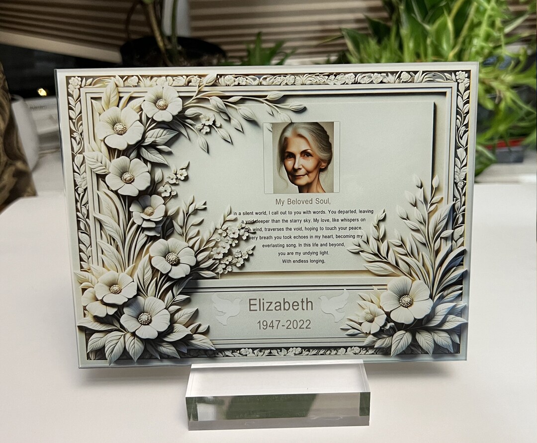 Sympathy Photo Frame for Mother's Loss, Bereavement Gift, Remembrance ...