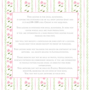 Whole Shop Commercial License - Etsy