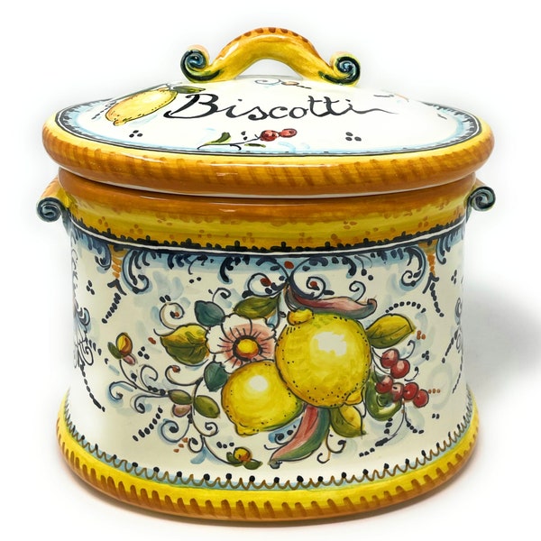 Italian Cookies Jar - Etsy