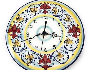 Hand Painted Clock | Etsy