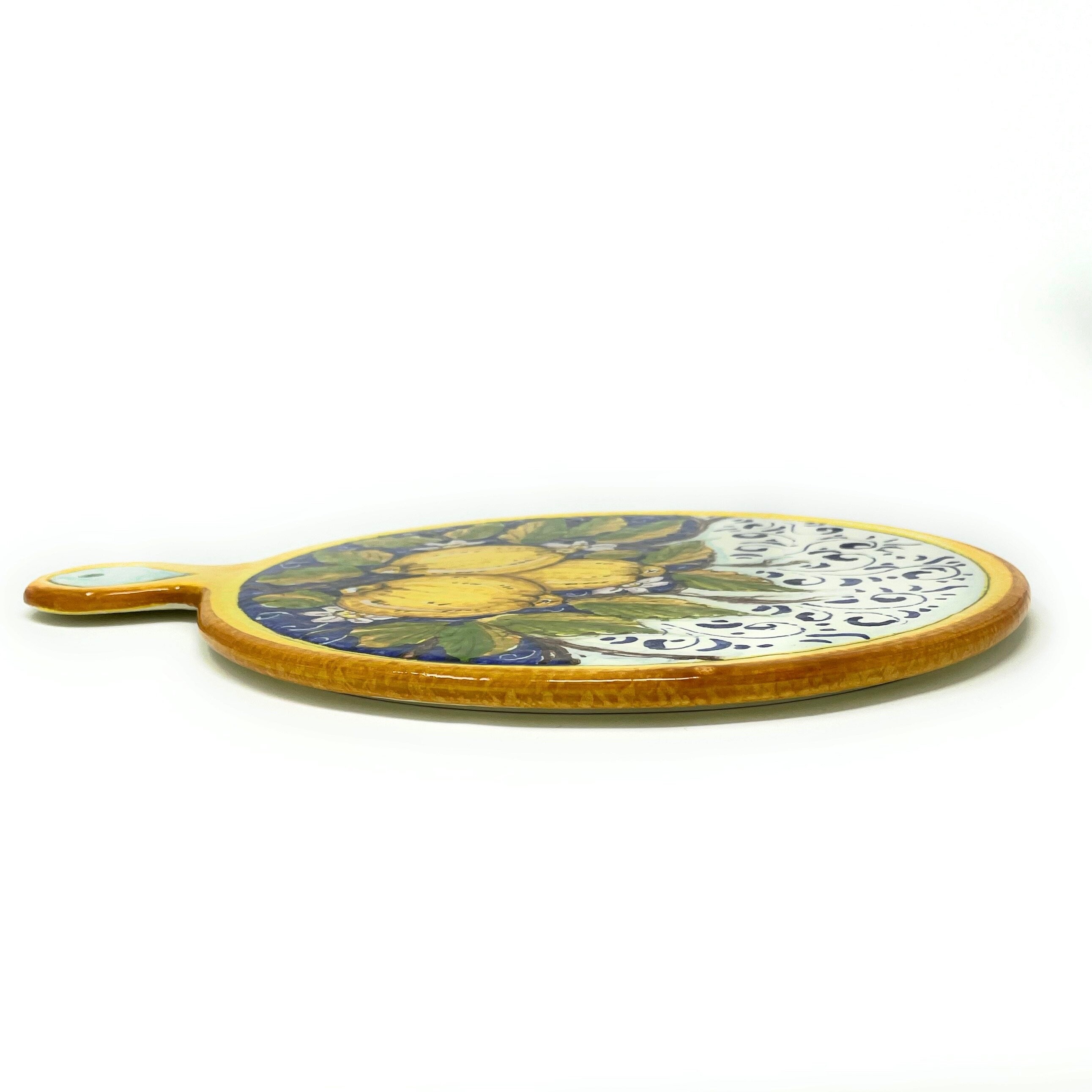 Italian Ceramic Art Utensil Kitchenware Tile Trivet Pottery - Etsy