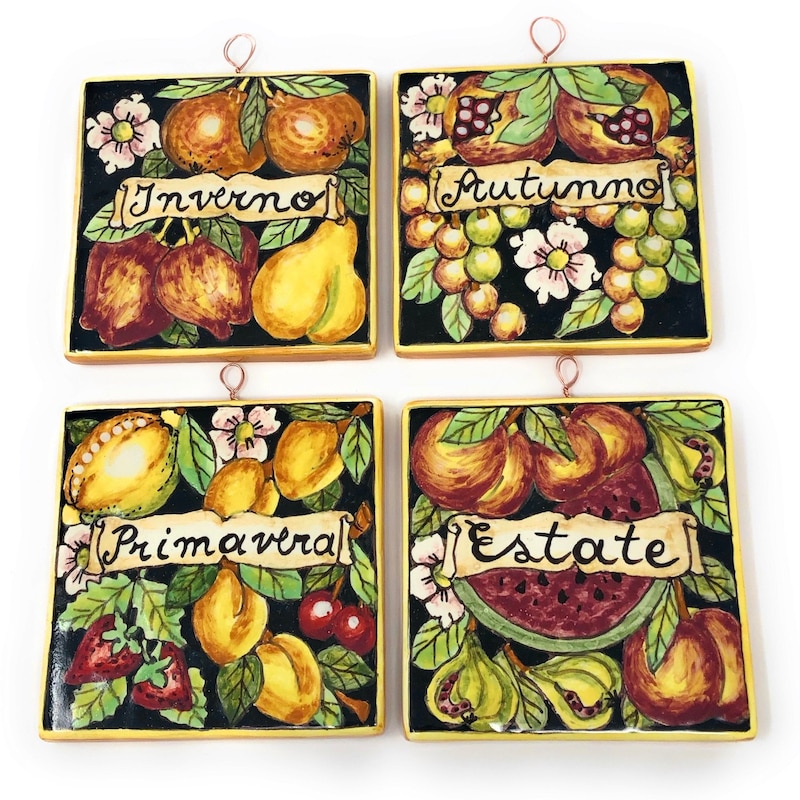 Fruit Tile - Etsy