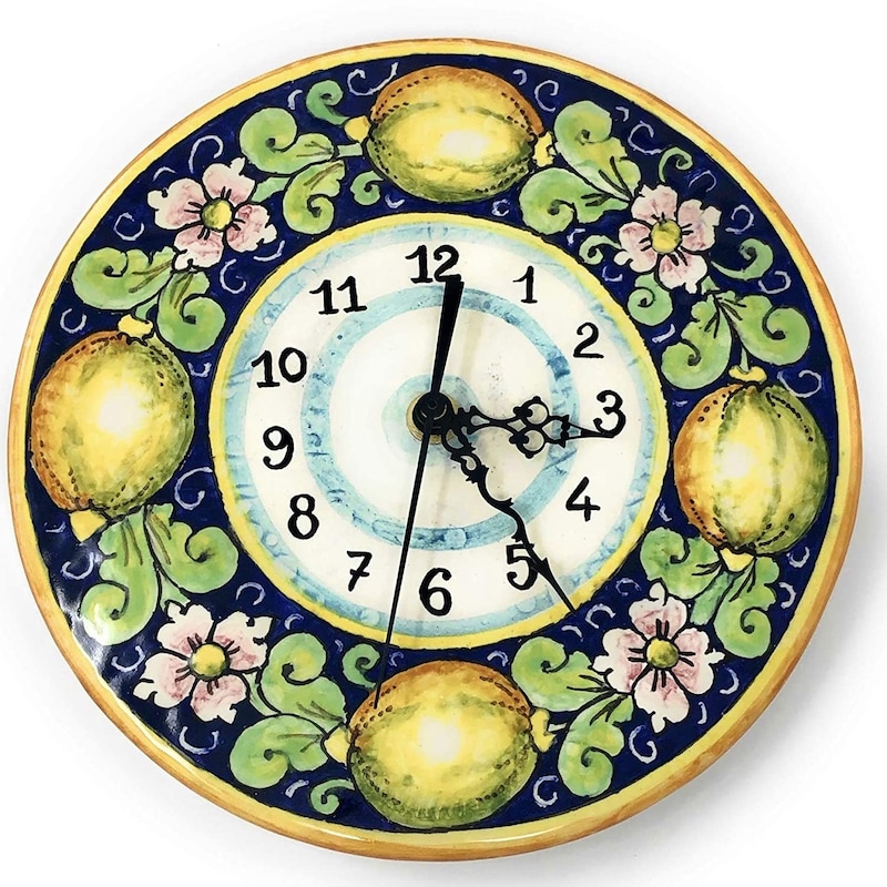 Hand Painted Clock - Etsy