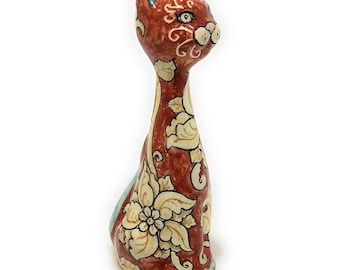 Italian Ceramic Rooster Figurine Italian Art Pottery Animals Collection ...