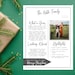 Christmas Newsletter Template for Canva Holiday Family Newsletter Year ...