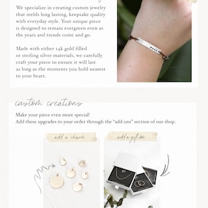 Custom Word Adjustable Leather Bracelets • Word of the Year 2023 ...