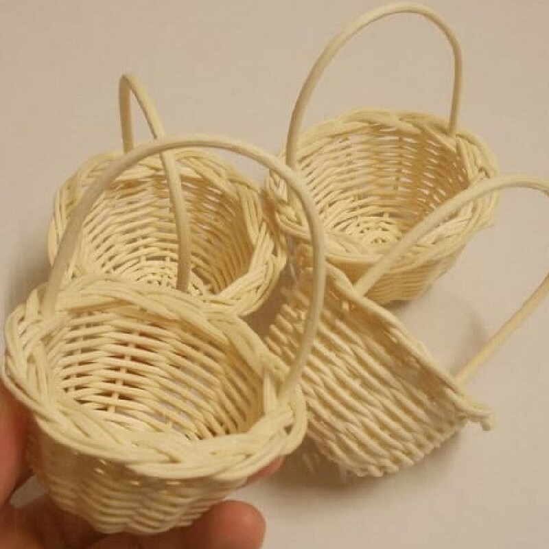 Small Wicker Basket - Etsy