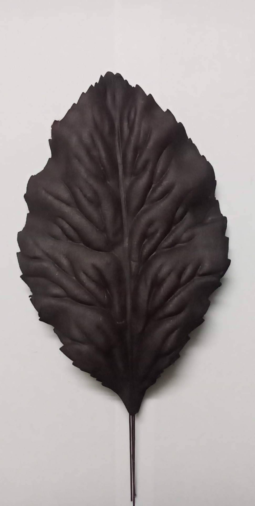 20 Brown Mulberry Paper Craft Leaves: Floral Arrangement Supplies (8 ...