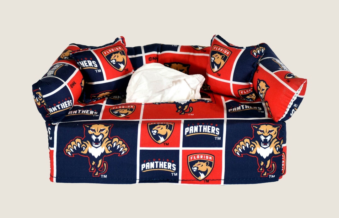 Florida Panthers NHL Fabric Tissue Box Cover, Includes FREE Tissue - Etsy