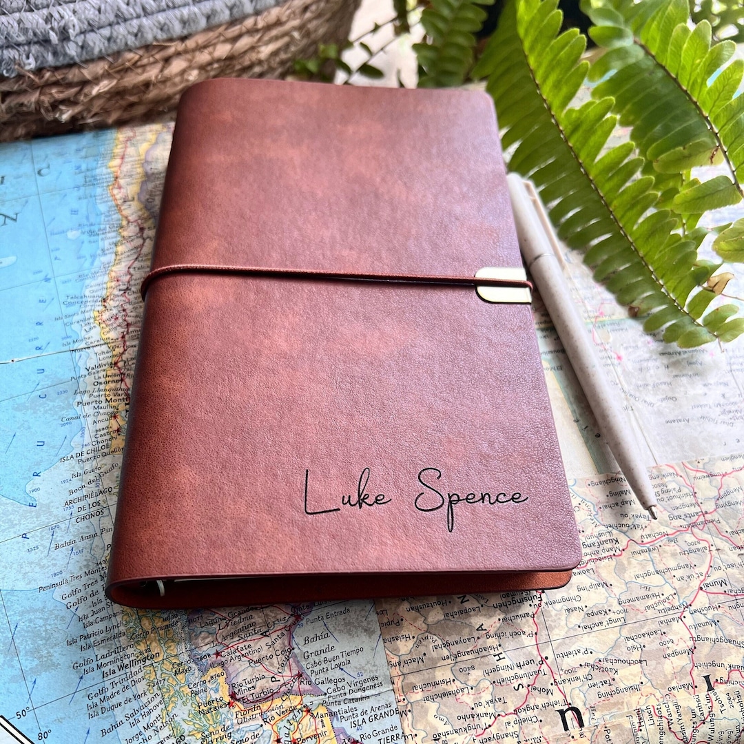 Personalised Organiser, Ring Binder Refillable, Personal Planner ...