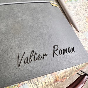 A5 Personalised Organiser, A5 Ring Binder Organiser, Refillable Ring ...