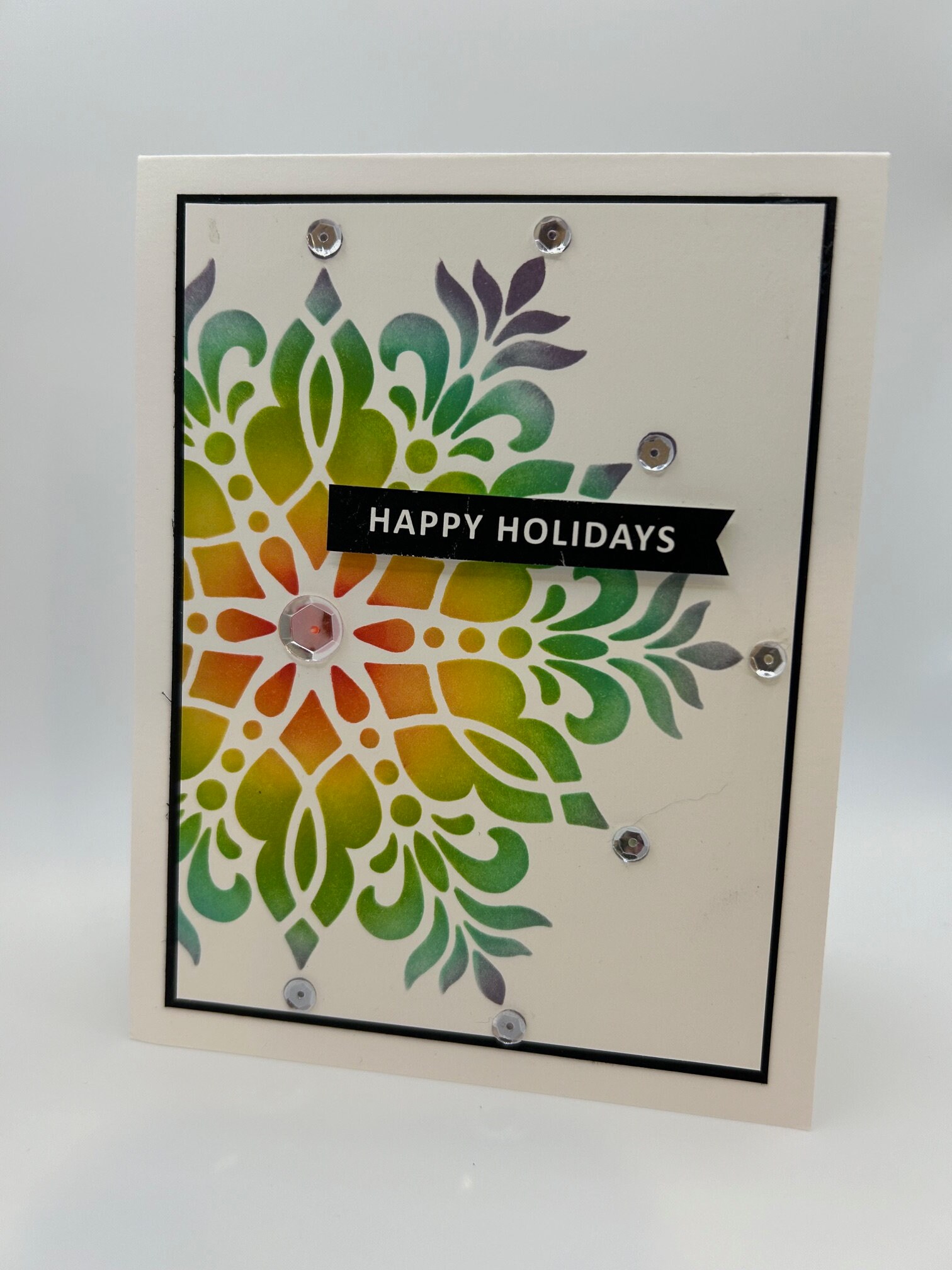Handmade Holiday Card - Etsy