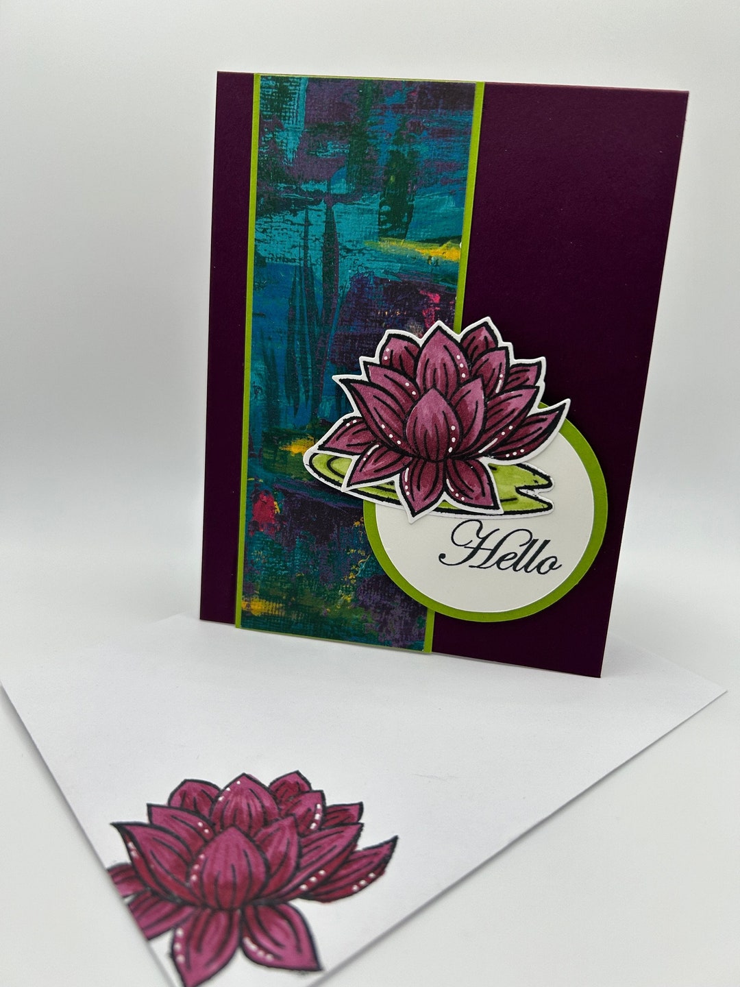 Blank Card With Matching Envelope - Etsy