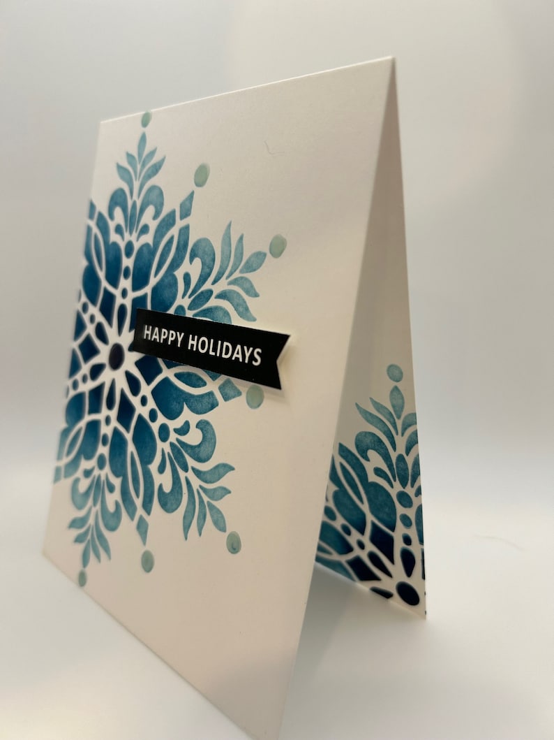 Handmade Holiday Card - Etsy