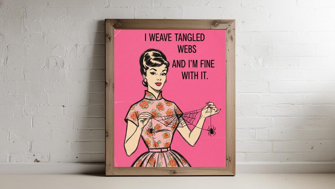 Retro Art Print, Downloadable Art Print, Downloadable Prints, Halloween ...