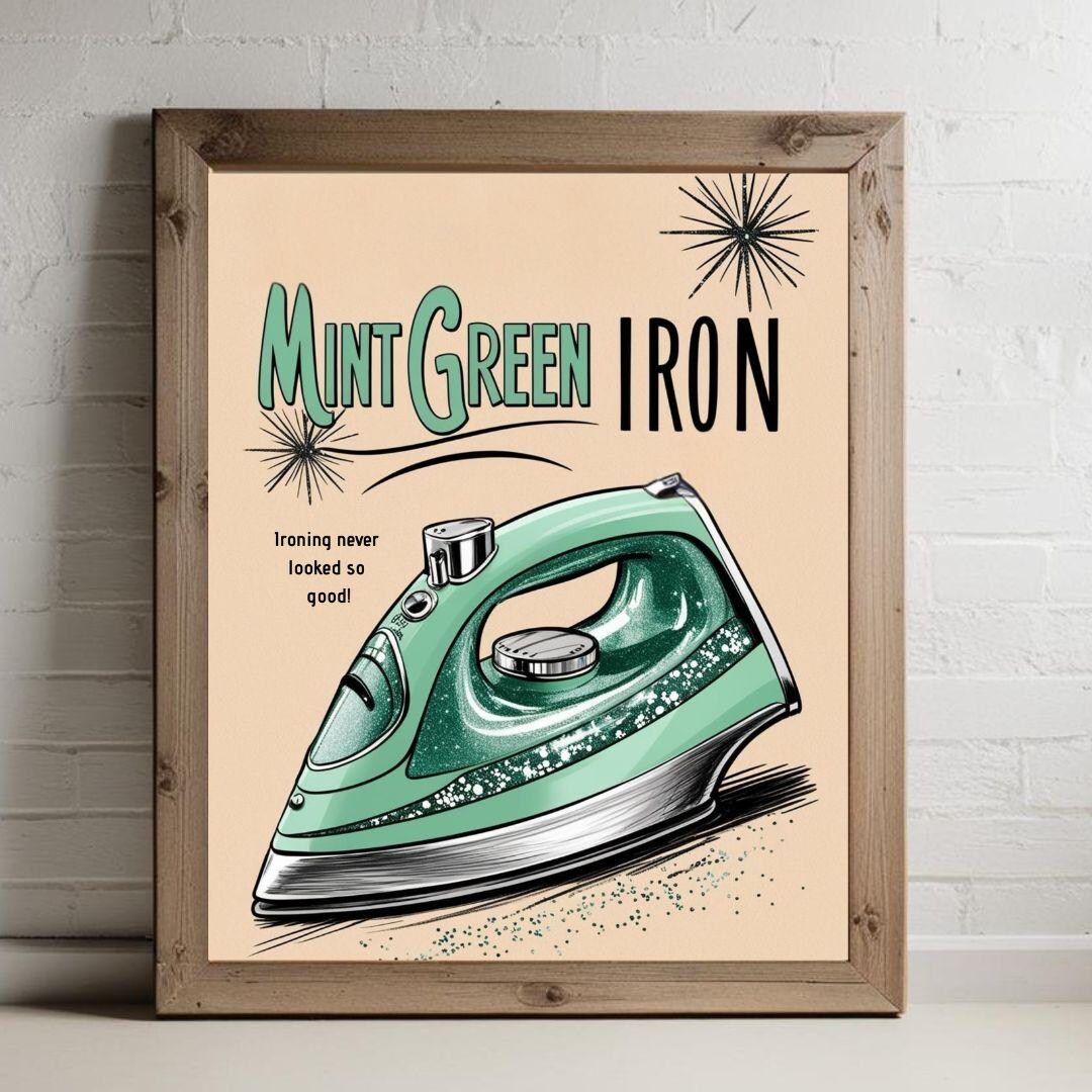 Vintage Laundry Art, Downloadable Art, Mid Century Art, Downloadable ...